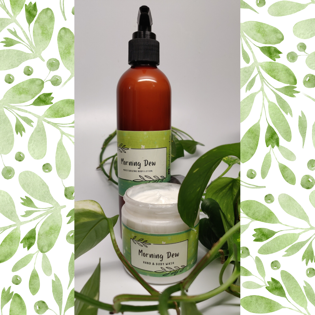 2 Pack Set - Morning Dew Body Lotion and Hand & Body Wash - SPRING EXC ...