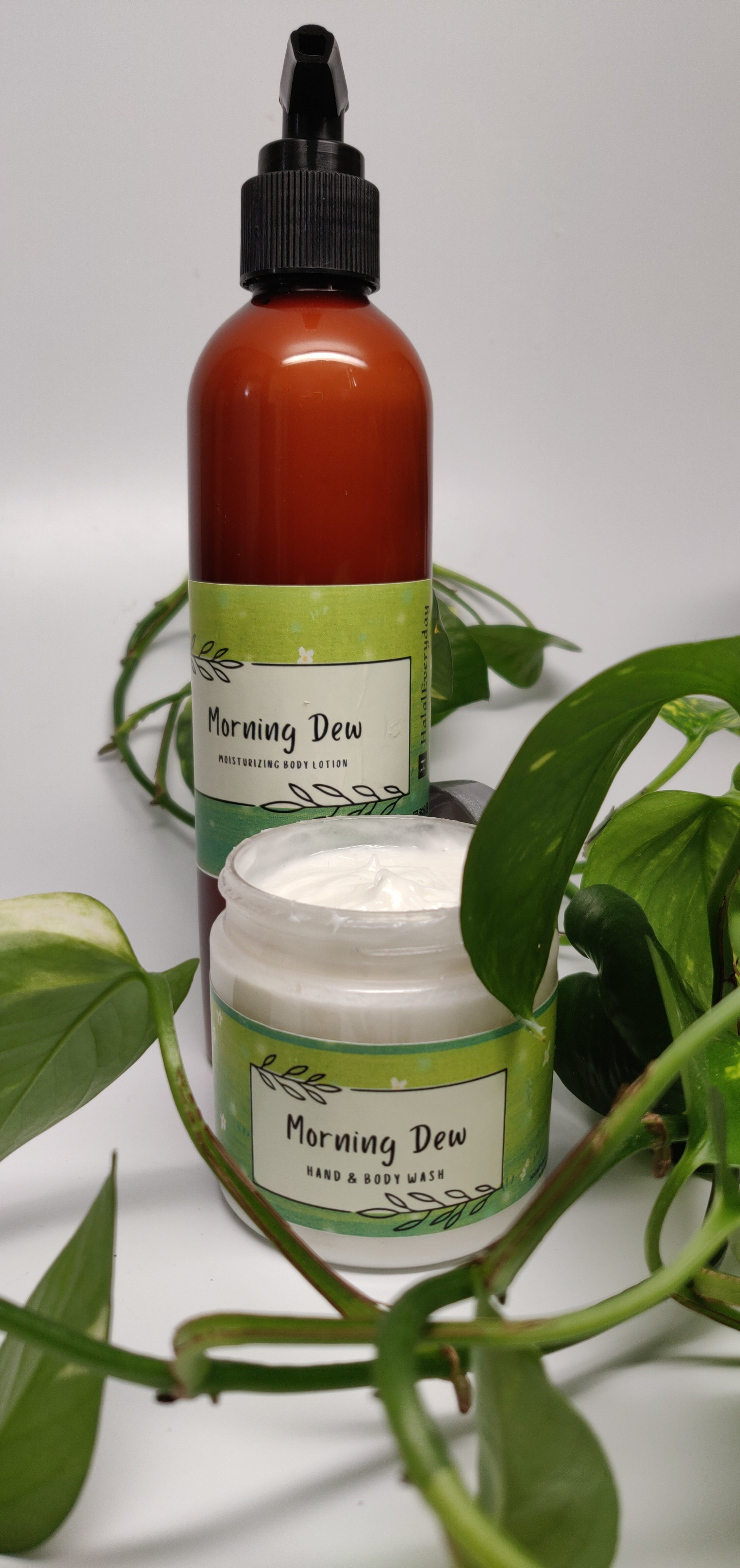 2 Pack Set - Morning Dew Body Lotion and Hand & Body Wash - SPRING EXC ...